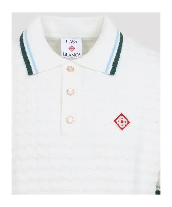 Casablanca Short-sleeve Polo Shirt