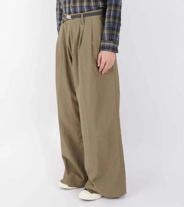 ERL Pleated Wide Leg Trousers
