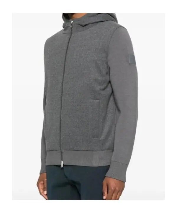 Hugo Boss Zip-up Hooded Sweater