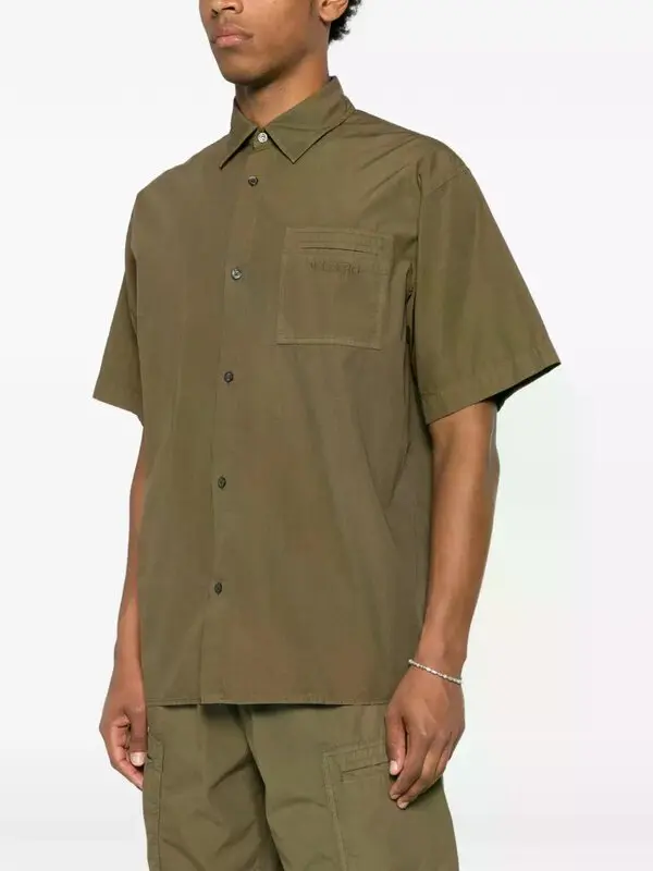 Iceberg Logo-embroidered Short-sleeve Shirt