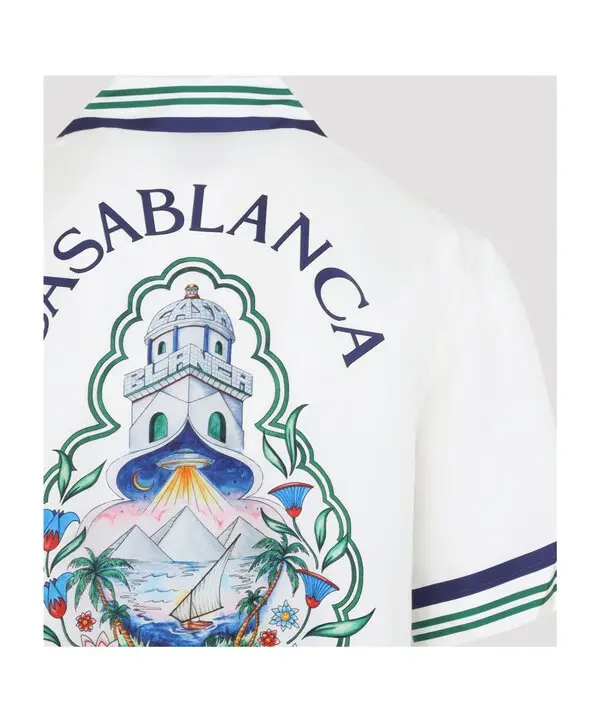Casablanca Short Sleeve Printed Shirt