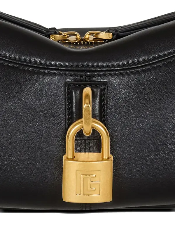 Balmain Small Pulse Bag In Smooth Leather