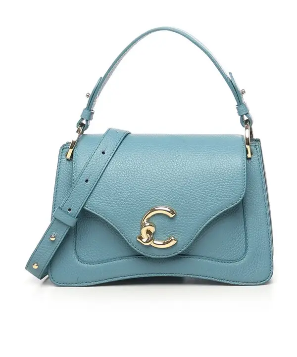 COCCINELLE C-me Small Flap Logo Tote Bag