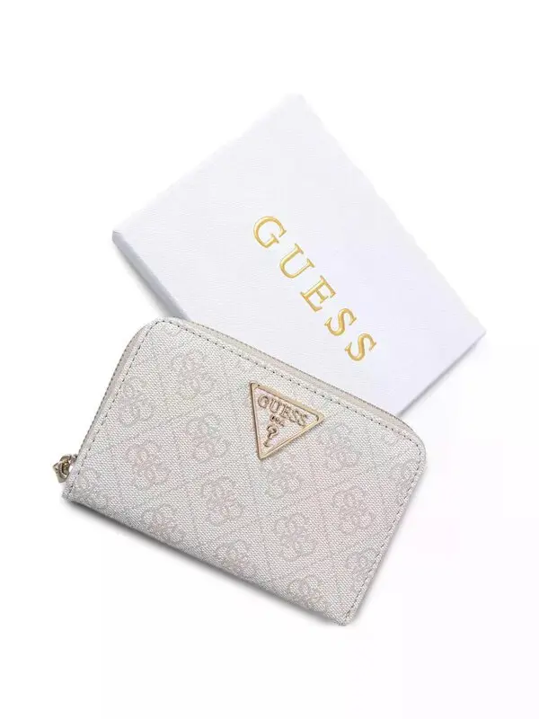 Guess Laurel Logo-print Zip-around Wallet