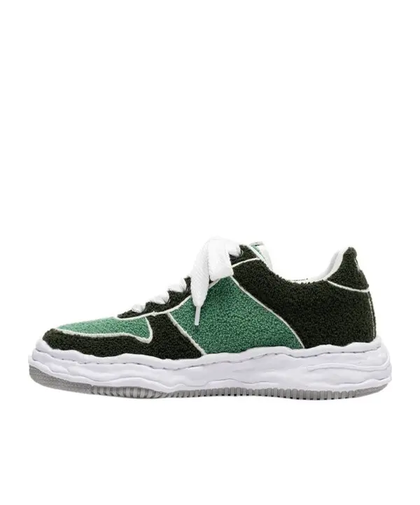 Mihara Yasuhiro Bouclé Sneakers - Green