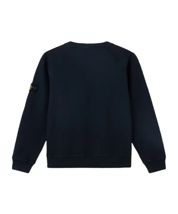 Stone Island Regular Fit Raglan Crew Neck Sweatshirt