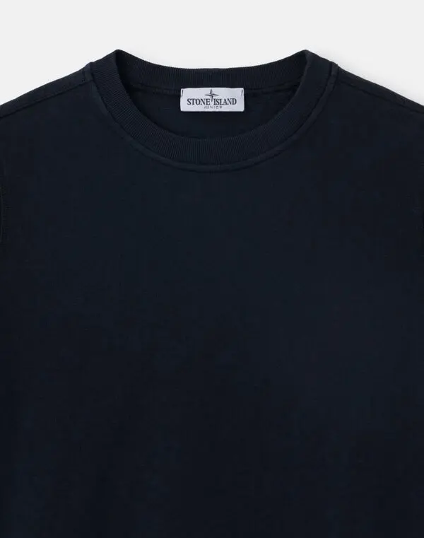 Stone Island Regular Fit Raglan Crew Neck Sweatshirt