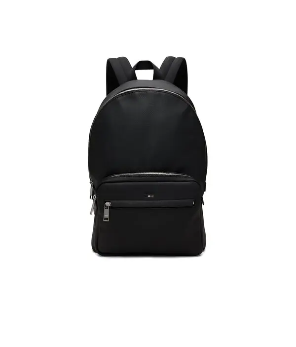 Hugo Boss Debossed Logo Backpack - Black