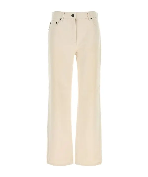 THE ROW Belt Loop Jeans - Beige