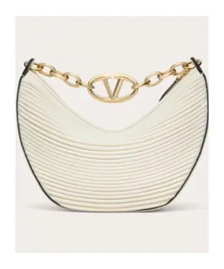 Valentino Garavani Vlogo Signature Zip-up Small Shoulder Bag