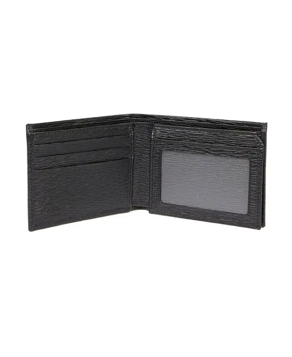 FERRAGAMO Logo Plaque Bifold Wallet