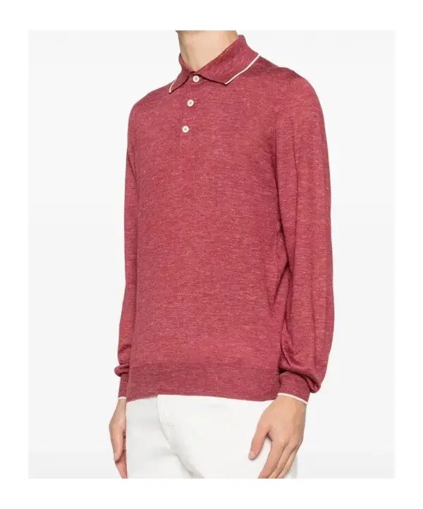Brunello Cucinelli Trim-detail Polo Shirt