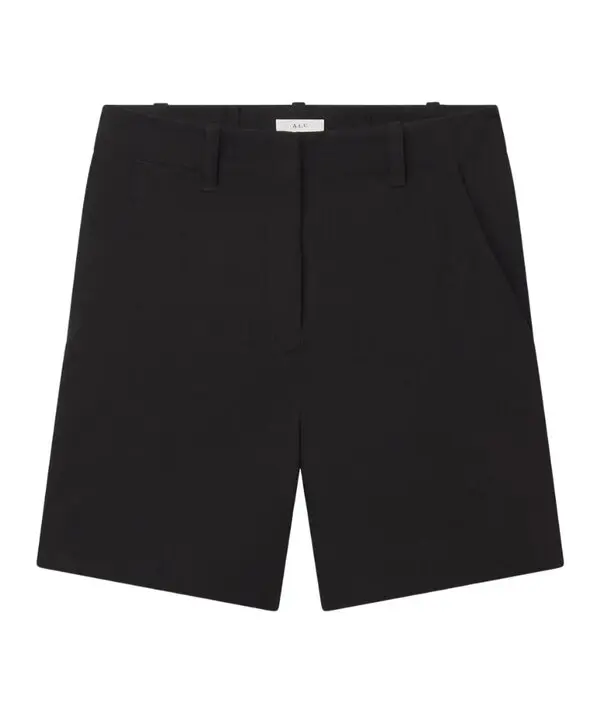 A.L.C. Louis Short High-waisted Vegan Leather