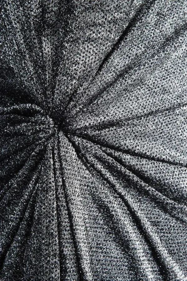 Saint Laurent Gathered Front Mini Dress