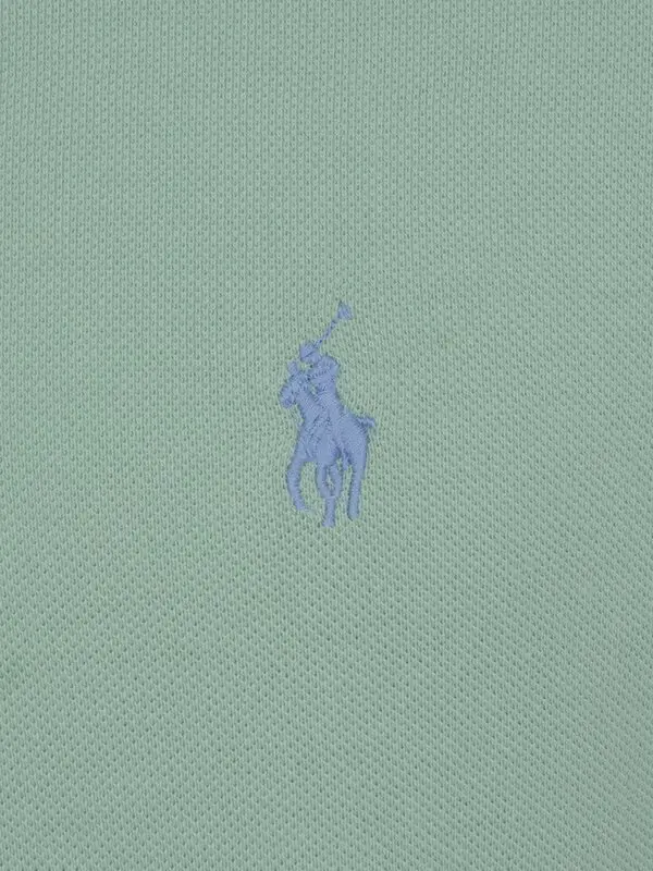 Ralph Lauren Polo Logo-embroidered Straight Hem Polo Shirt