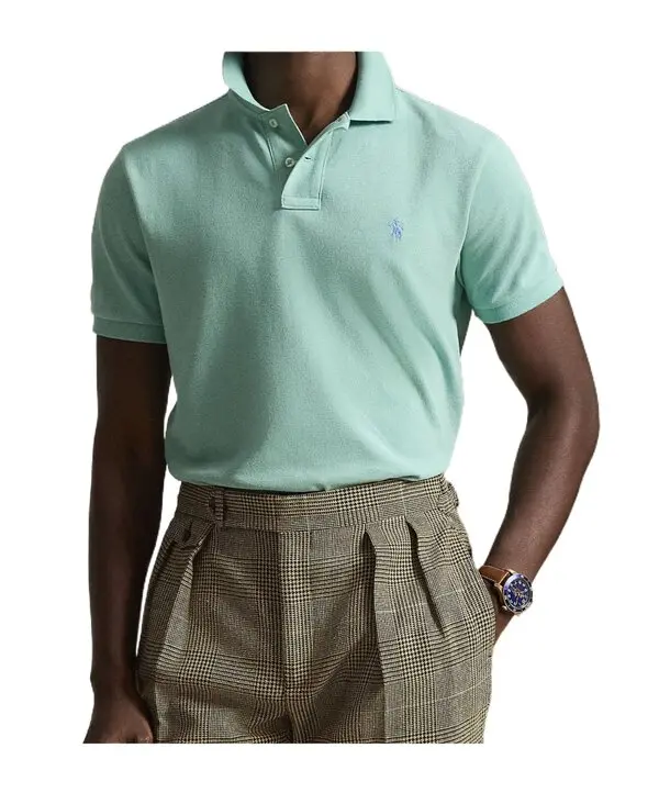 Ralph Lauren Polo Logo-embroidered Straight Hem Polo Shirt