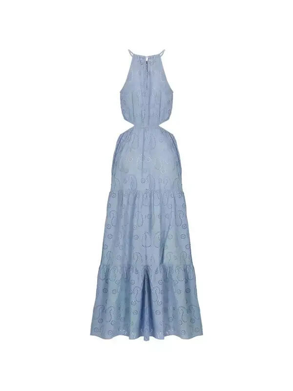 MC2 SAINT BARTH Kaby Broderie Anglaise Maxi Dress