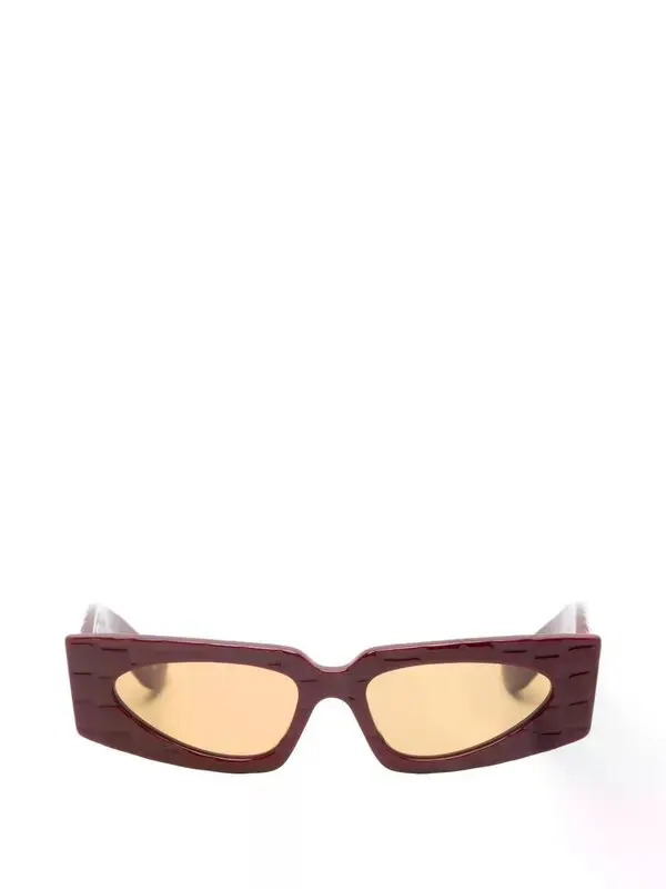 Valentino Garavani Vlogo Sunglasses - Red