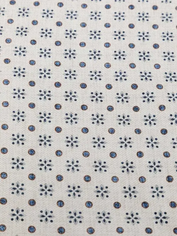 Brunello Cucinelli Dot-design Pocket Square