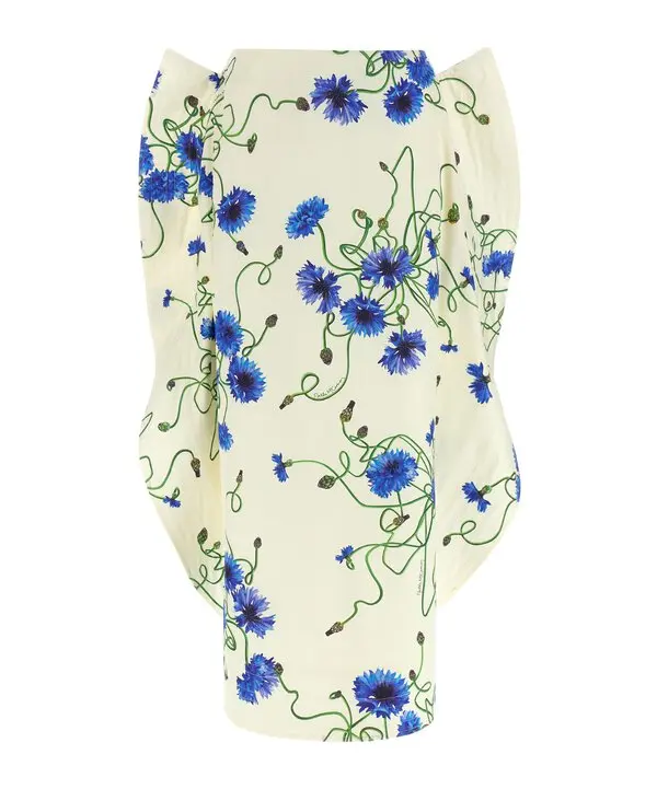 Stella McCartney Floral Print Ruffled High-waist Maxi Skirt - Multicolor