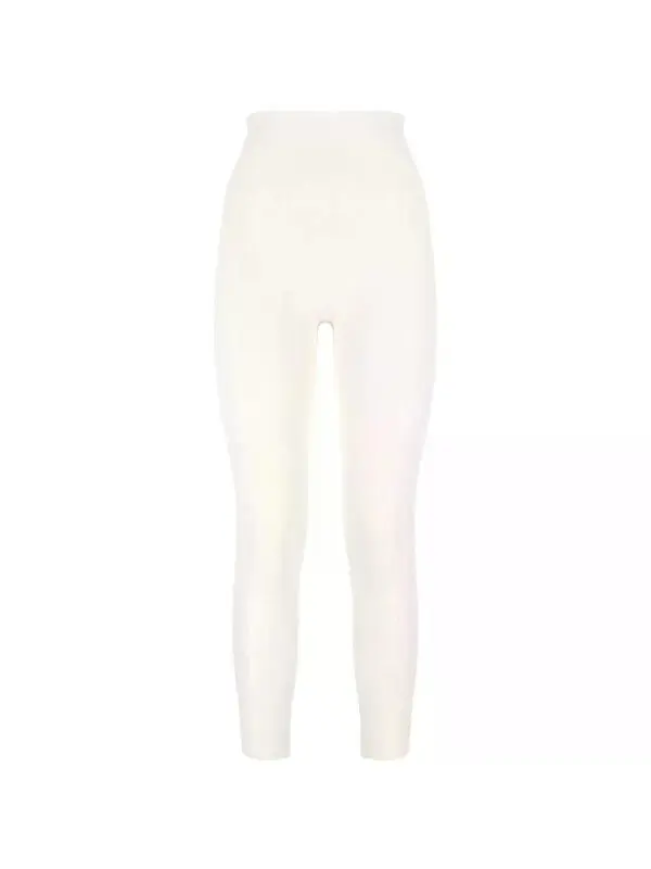 Issey Miyake High-waisted Pleated Trousers - White