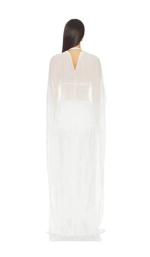 Simkhai Genoa Sheer Jersey Cape