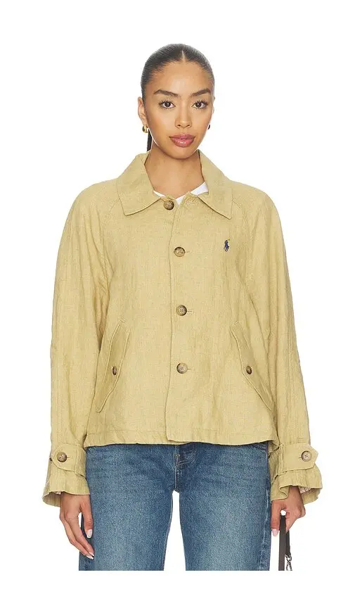 Polo Ralph Lauren Linen Windbreaker Jacket