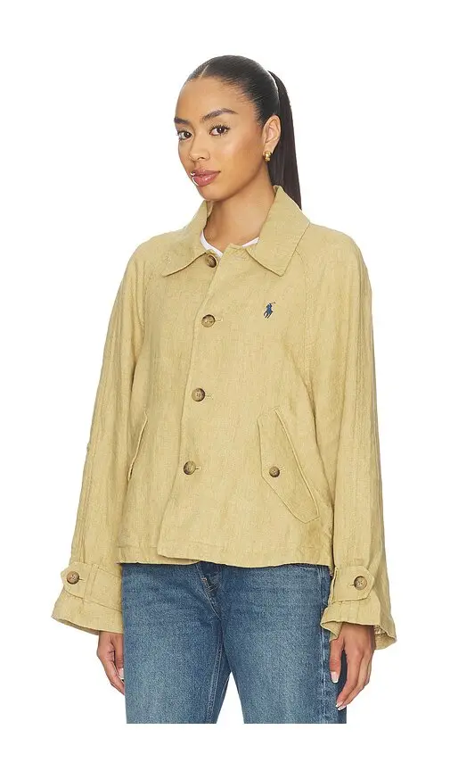 Polo Ralph Lauren Linen Windbreaker Jacket