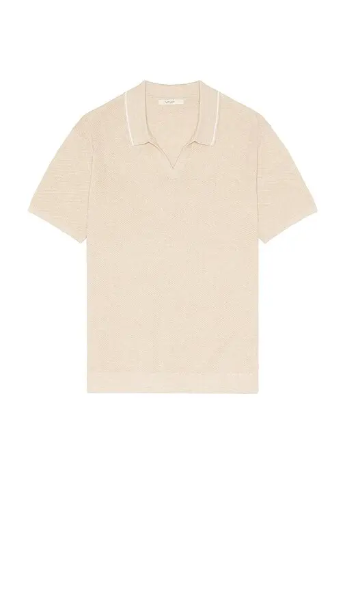 Marine Layer Greyson Knitted Polo In . Also