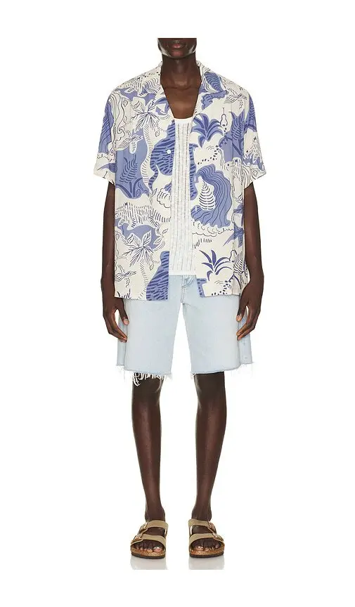 Oas Mystea Rocco Shirt In . Also - Blue