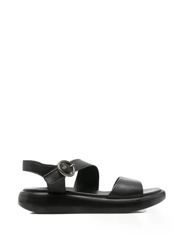 SERGIO MORETTI FIRENZE Leather Buckle-fastening Sandals