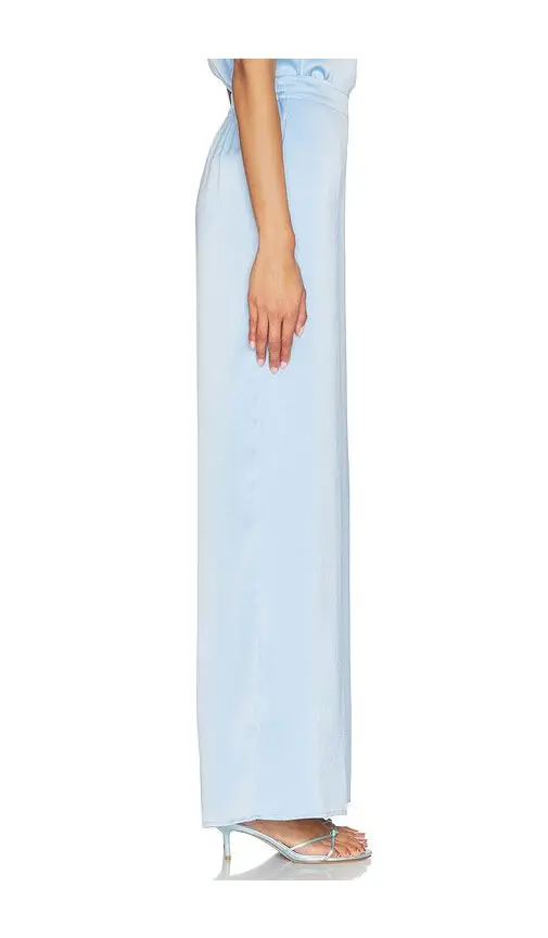 Generation Love Hammered Satin Wide-leg Trousers