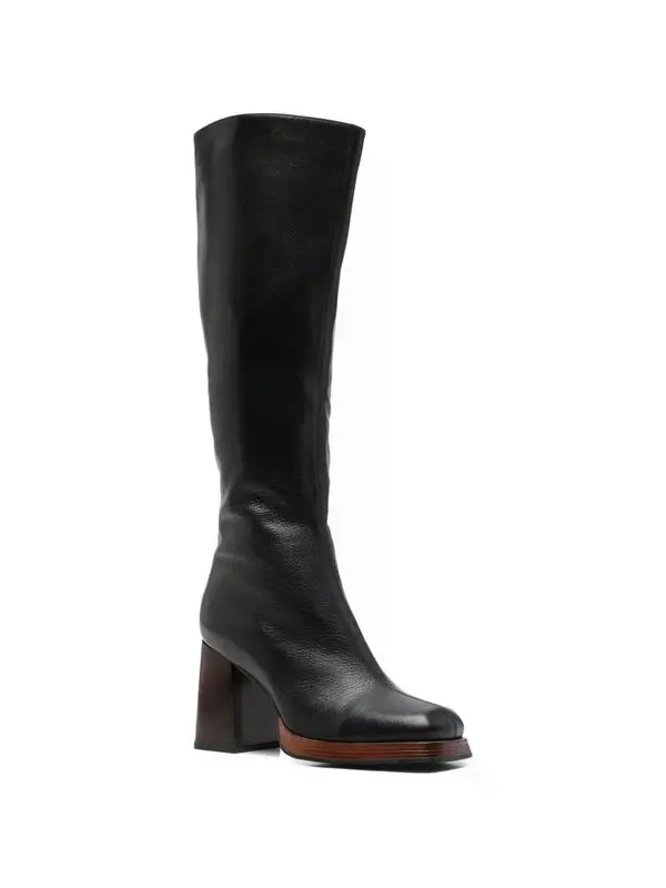 ADRIANNA FERETTI Square-toe Platform Boots
