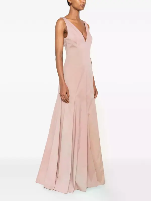 Bernadette Aurelia Pleated Maxi Dress