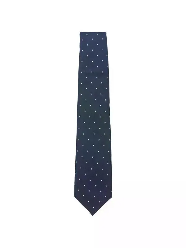 Corneliani Polka-dot Silk Tie