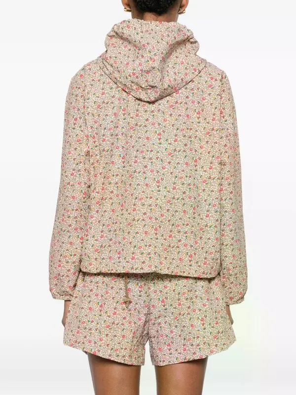 The Great. Trailhead Floral-print Hoodie