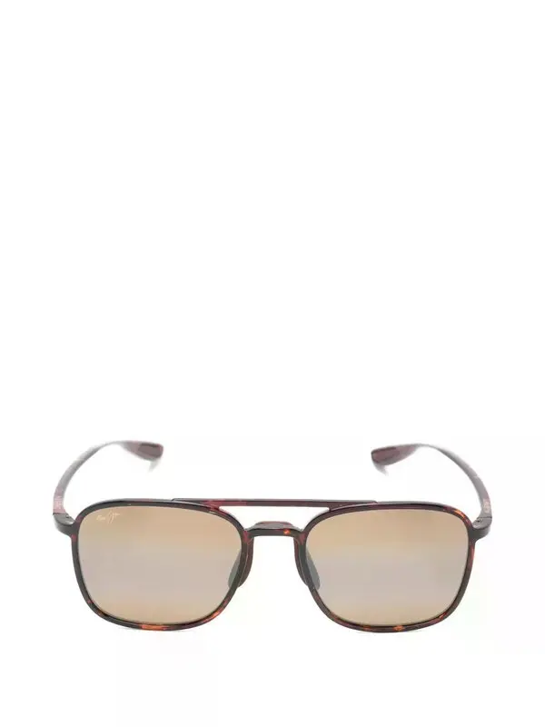 Maui Jim Keokea Double-bridge Sunglasses - Brown