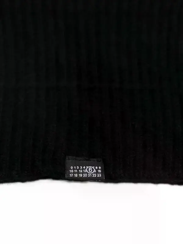 MAISON MARGIELA Ribbed Knit Balaclava