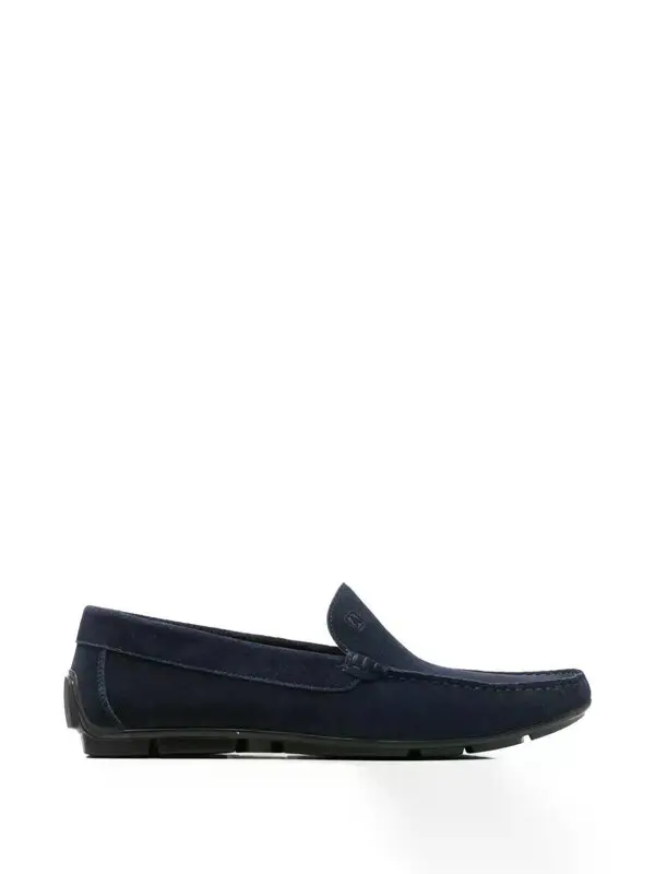 ALBERTO GOZZI Suede Loafers - Blue