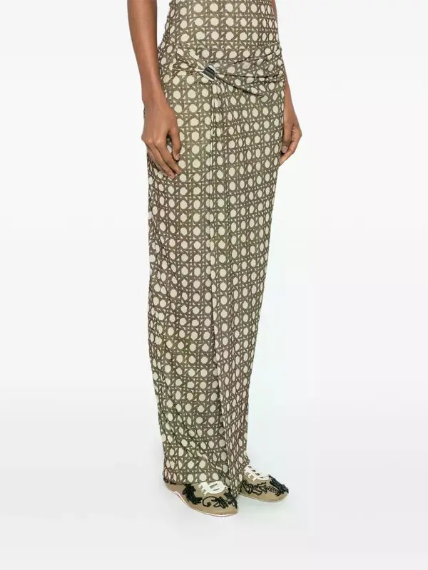 Nanushka Tozi Gathered Maxi Skirt