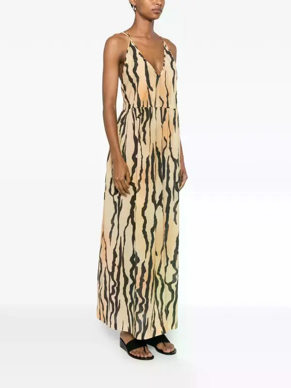 Nanushka Fyana Animal-print Maxi Dress