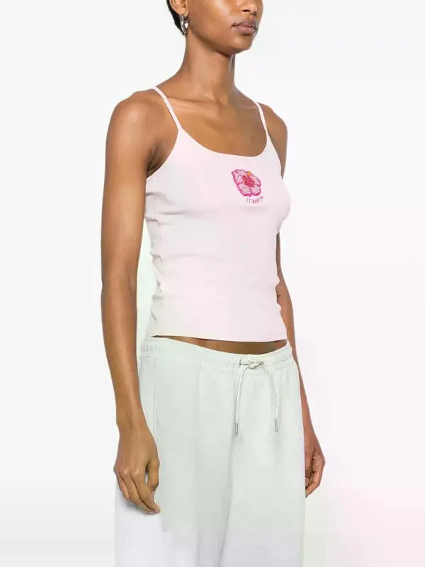 MC2 SAINT BARTH Embroidered Ribbed Top