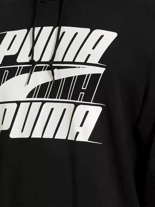PUMA Rebel Logo Hoodie