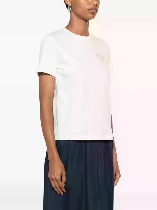 Gant Logo Embroidered T-shirt