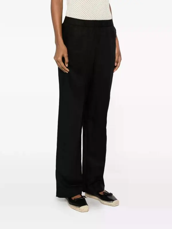 Gant Elasticated Waistband Wide-leg Trousers