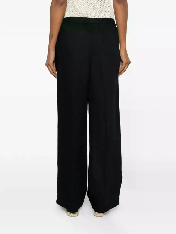 Gant Elasticated Waistband Wide-leg Trousers