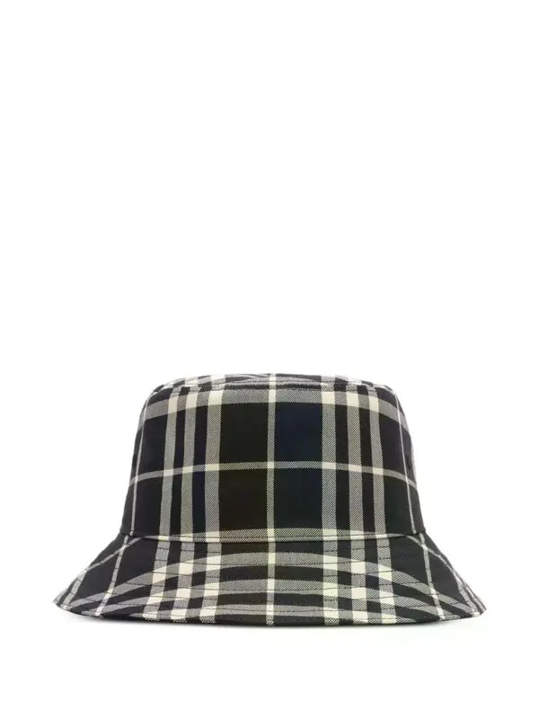 Burberry Check Cotton Bucket Hat