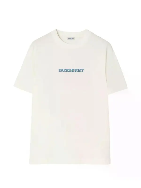 Burberry Heritage Logo Cotton T-shirt