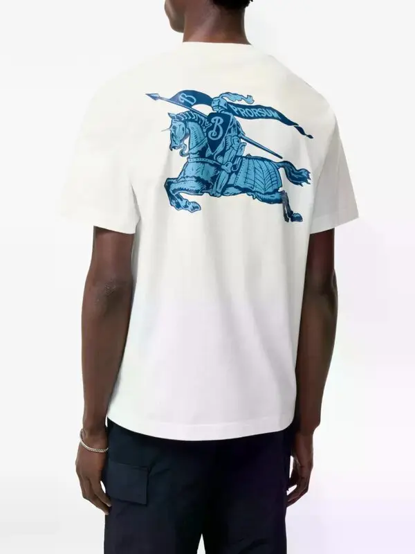 Burberry Heritage Logo Cotton T-shirt