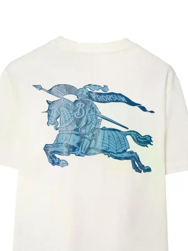 Burberry Heritage Logo Cotton T-shirt